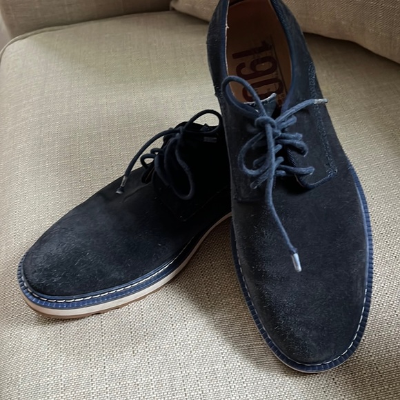 1901 | Shoes | Mens Navy Suede Nu Buck Shoes | Poshmark